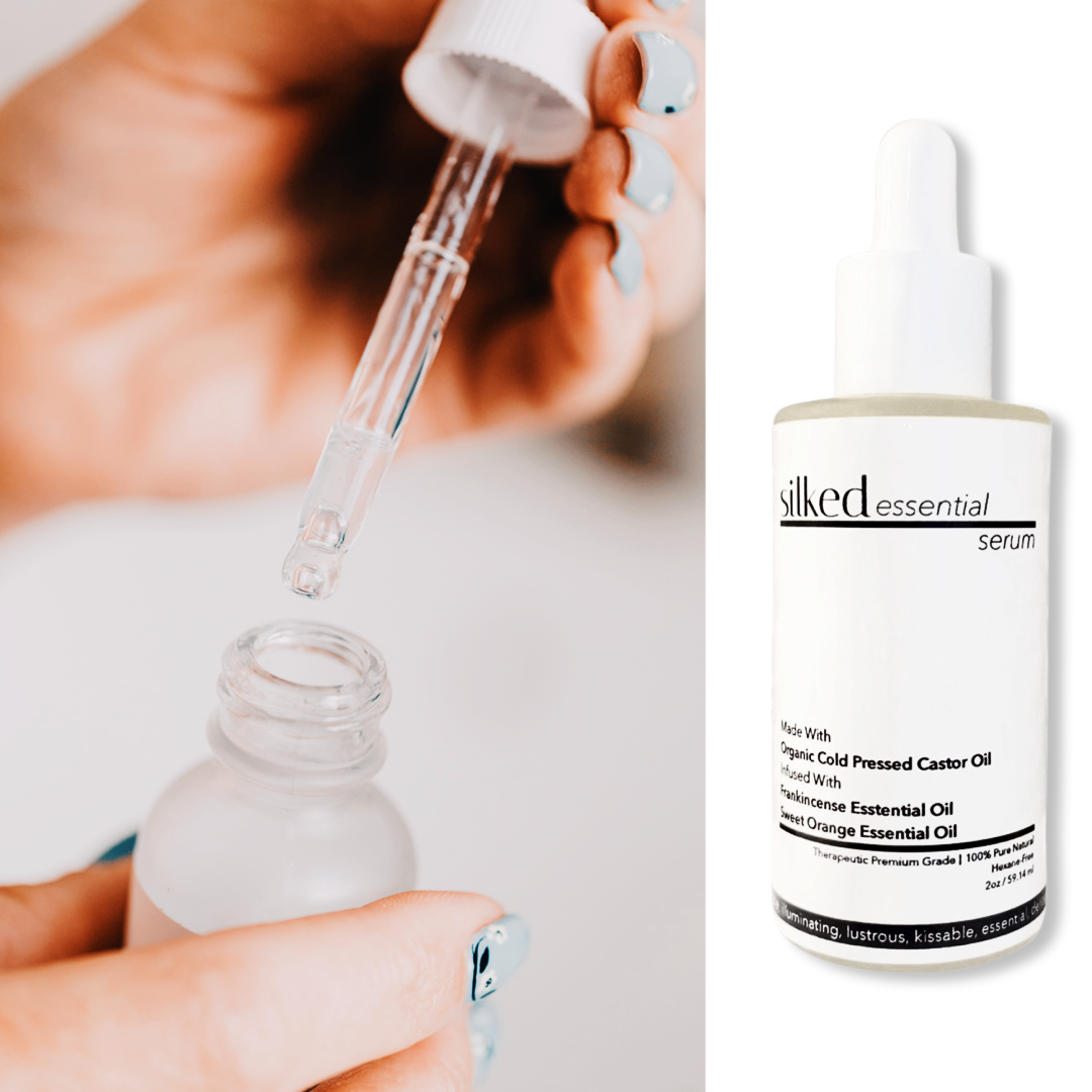 Silked Essential Serum made w/Castor Oil – Silked LLC